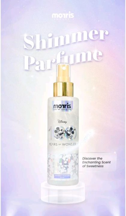 MORRIS SHIMMER PERFUME MICKEY & MINNIE 150ML | Lazada Indonesia