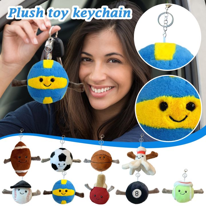 Cute Keychain Gifts Kawaii Plush Toys New Jelly Cat Adorable Plush ...