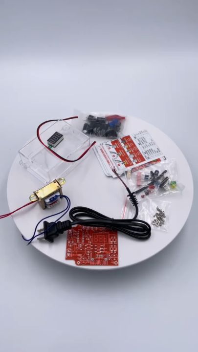 LM317 Adjustable voltage regulator Power Supply DIY Kit LM317 AC 220V ...