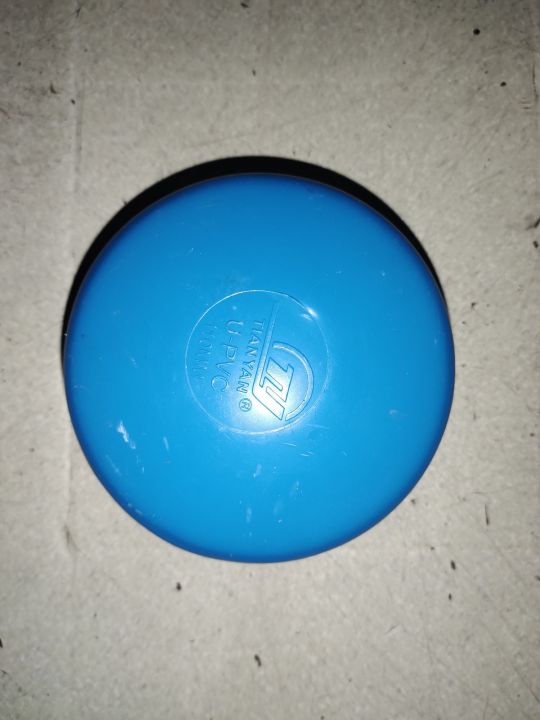PVC BLUE END CAP 4" (110MM) | Lazada PH