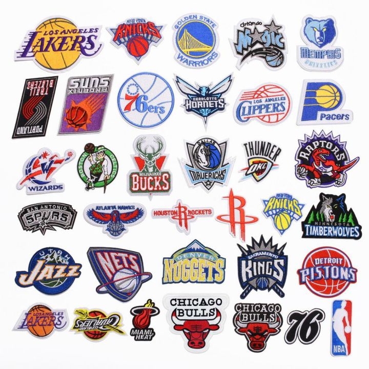 NBA TEAM PATCHES (IRON ON PATCH) | Lazada PH