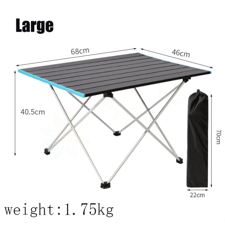【COD】Multi-Function Ultra-light Mini Picnic Table Picnic Outdoor ...