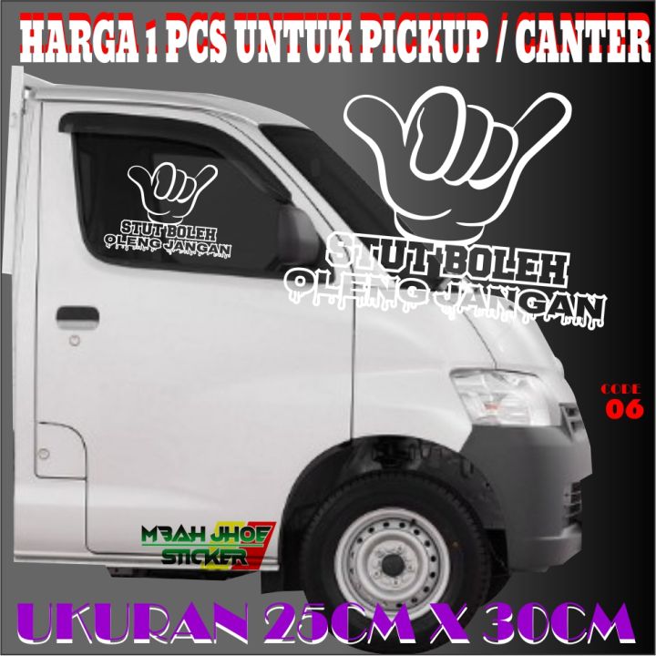 sticker kaca samping GRAND MAX,PICKUP,CANTER,L300,FUTURA | Lazada Indonesia