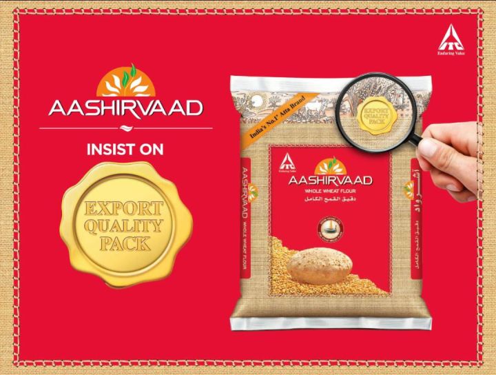 ITC Aashirvaad Whole Wheat Atta 2kg. (Export Quality) | Lazada.co.th