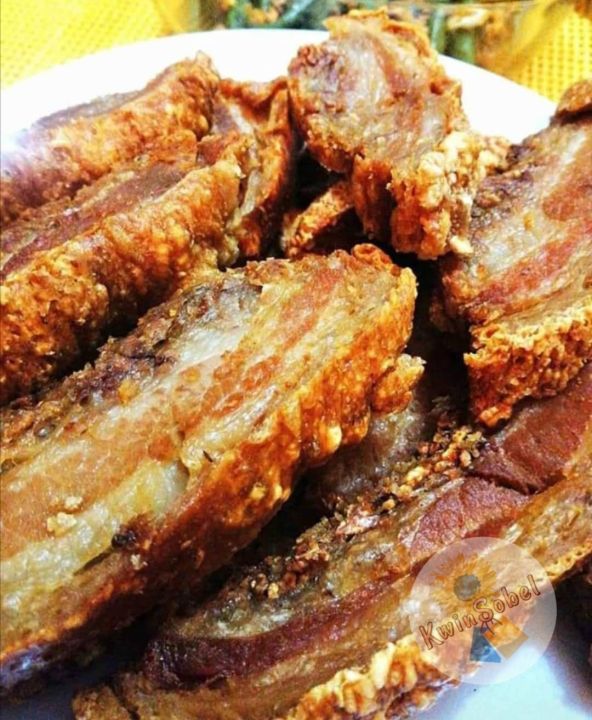 Pork Bagnet from Ilocos Ready-To-Eat Vacuumed | Lazada PH