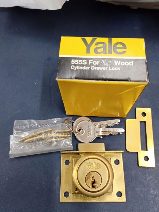 YALE LOCK #555-S DRAWERLOCKS, DRAWER LOCK , LATCH 4 HOLES | Lazada PH