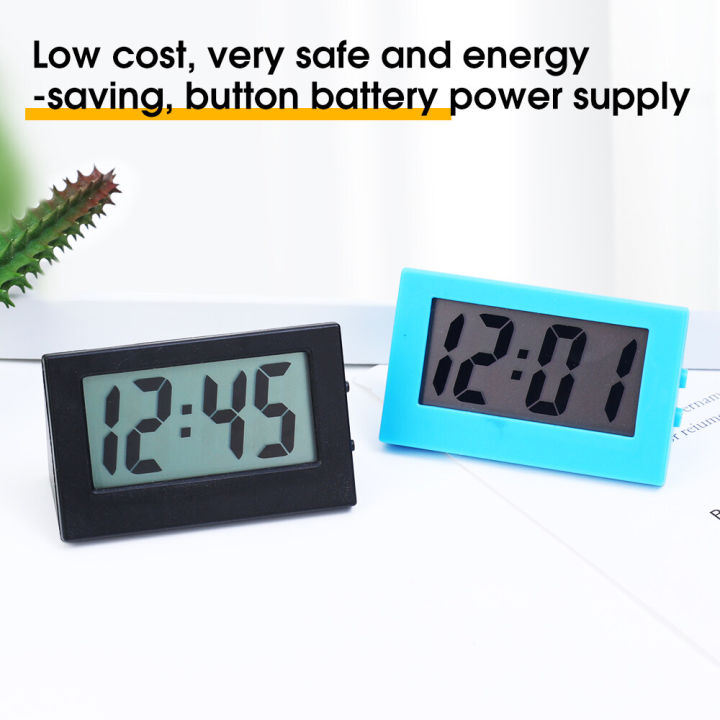 Mini LED Electronic Digital Alarm Clock Desktop Dashboard Clock for ...