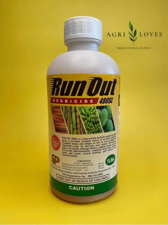 Run Out 480SL Herbicide (1 Liter) - S&P Enterprises | Lazada PH