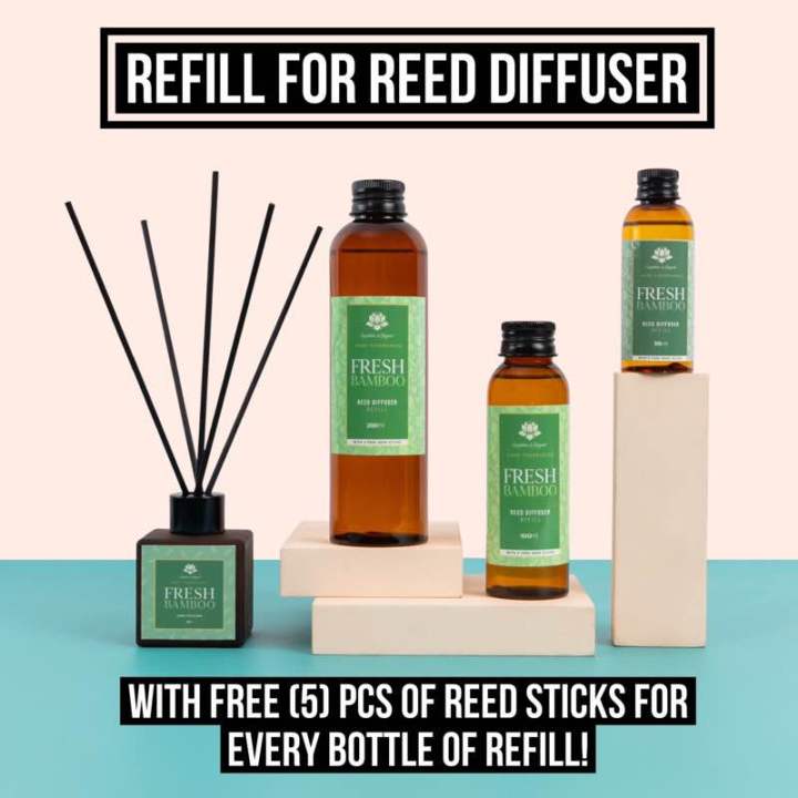 Oil-based Refill for E&B REED DIFFUSER with FREE REED STICKS | Lazada PH