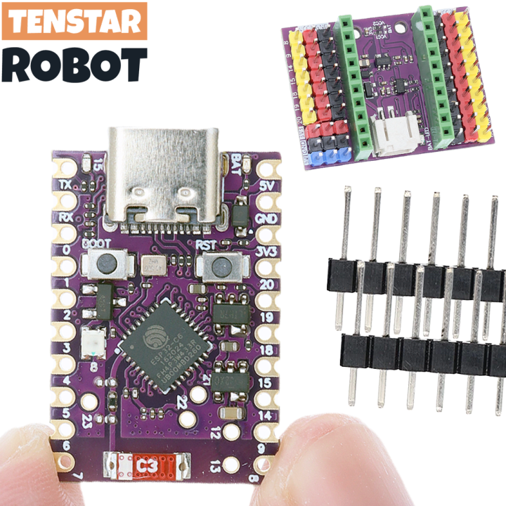 TENSTAR ESP32-C6 SuperMini Development 4MB flash WIFI 6 Bluetooth 5 ...