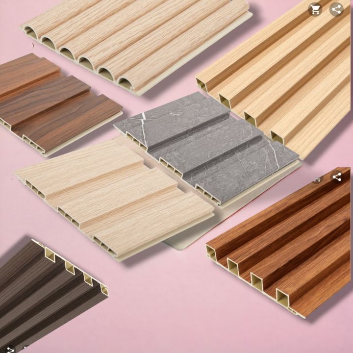 PROMO WPC Wood Panel WPC / Wall Panel PVC / Woodpanel Wallpanel Kisi Kisi Kayu / Panel Dinding ...