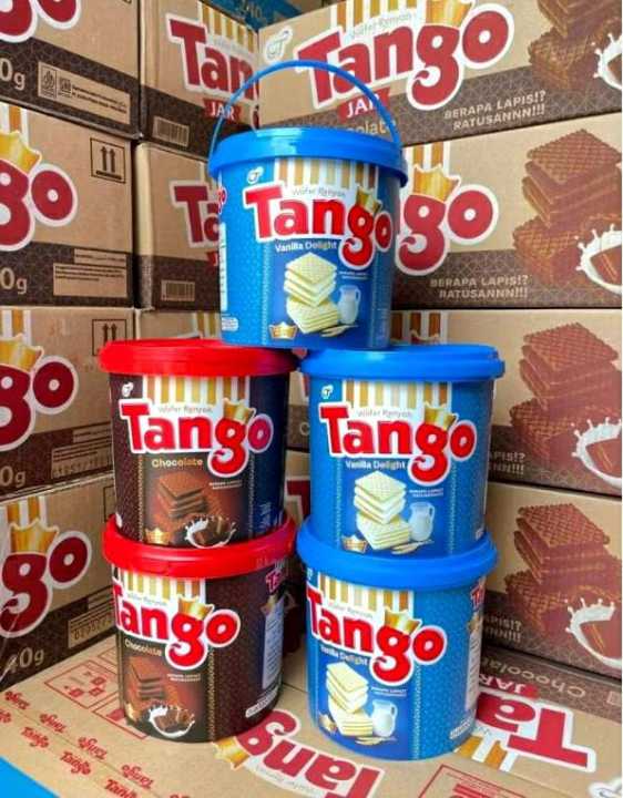 (COD) MURAH!! 1 Dus Tanggo Ember Murah / tango Wafer roti biskuit ...