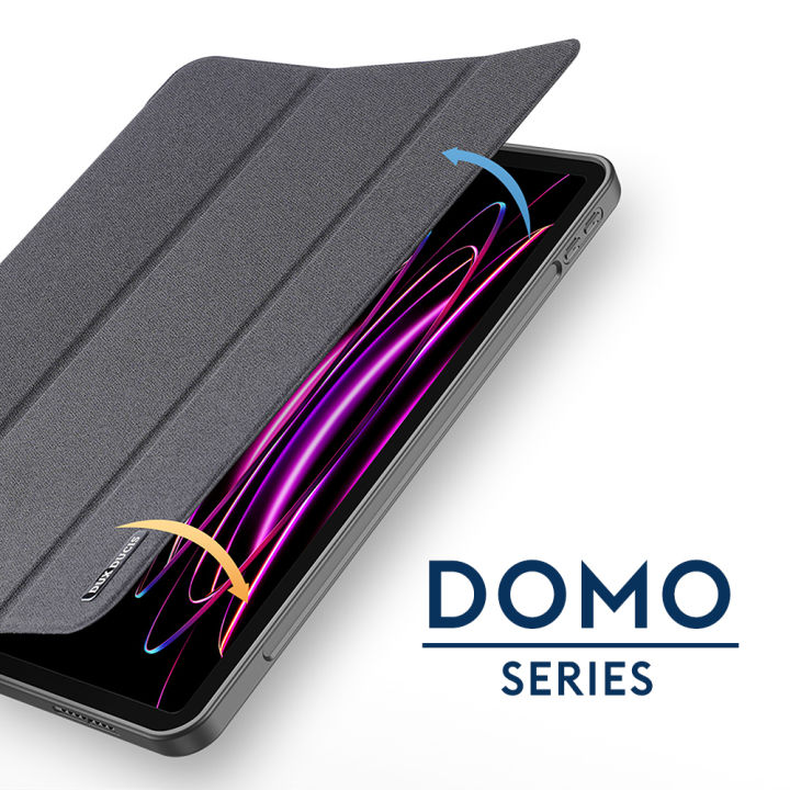 UFLAXE DOMO Shockproof Smart Folio Case for Apple iPad (7th / 8th / 9th ...