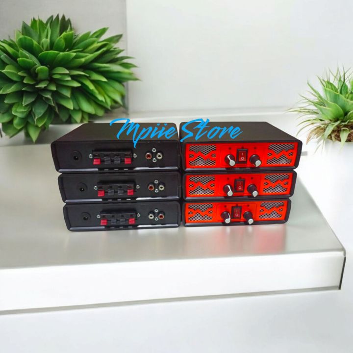 POWER AMPLIFER Bluetooth Mini model built-up stereo 2X30watt input RCA ...