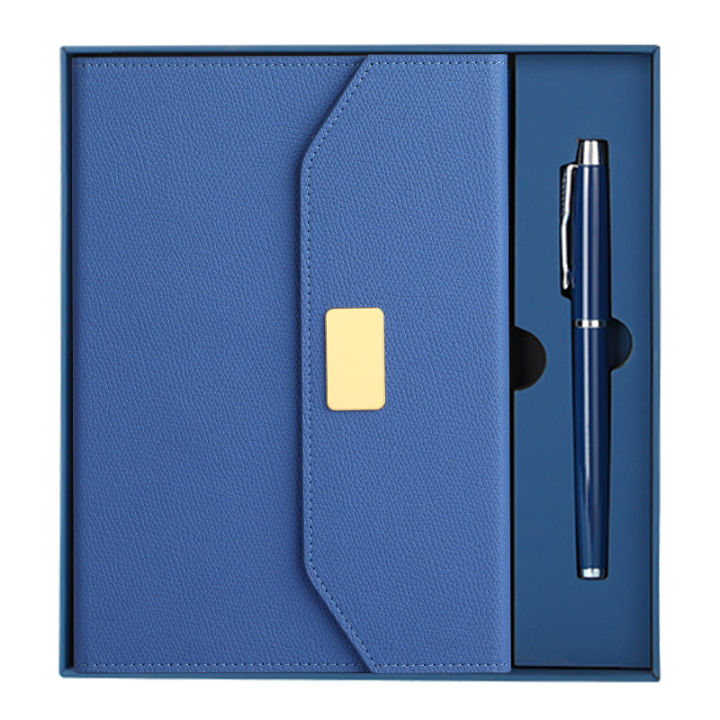 Business Notebook Gift Set High End Customizable with Logo Engraving ...