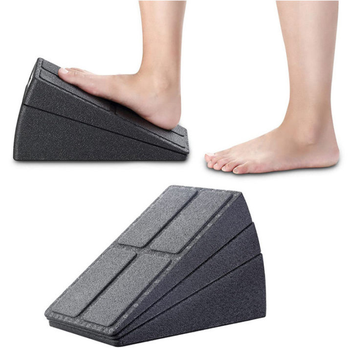 3pcs Yoga Wedge Stretch Slant Boards Adjustable Bricks Squat Wedge ...