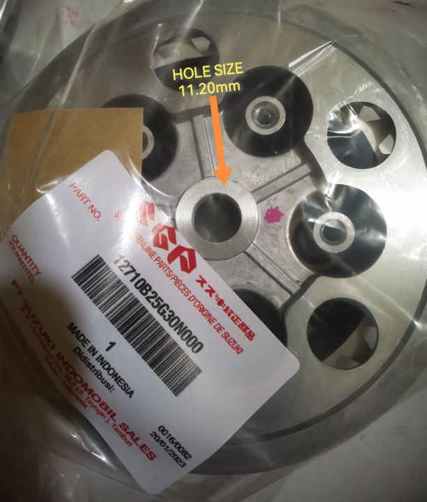 CLUTCH HUB AND CLUTCH PRESSURE SET SUZUKI RAIDER 150 CARBURETOR V1 V2 ...