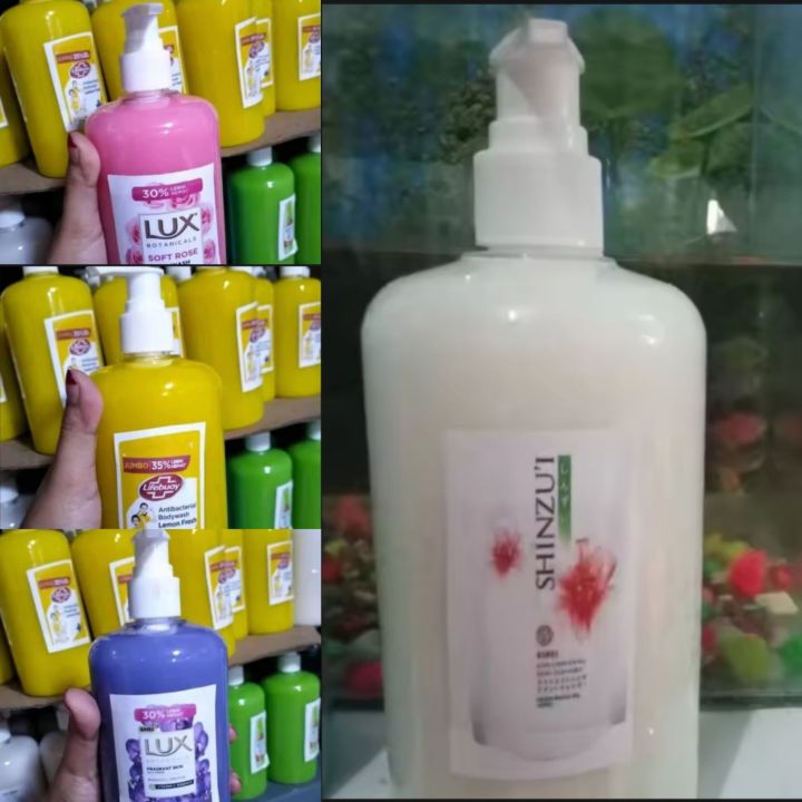 Sabun Mandi Cair Shinzui Lifebuoy Lux Repack Botol Pump 500ml Lazada