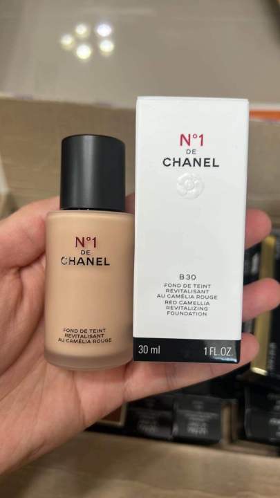 เคาน์เตอร์ไทย รองพื้น N°1 DE CHANEL REVITALIZING FOUNDATION BD21 ...