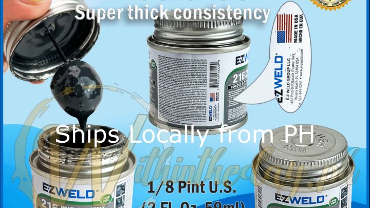 EZ Weld Original Industrial grade PVC Cement Solvent Glue potable water supply pipe high ...