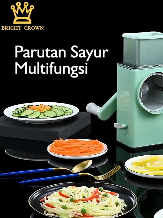 Bright Crown Vegetable Slicer Machine Alat Pemotong/ Pengiris Sayuran ...