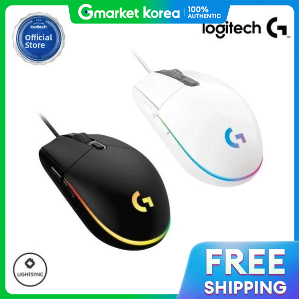 Logitech Korea Official Bulk G102Ic 2Nd Generation Lightsync Wired ...