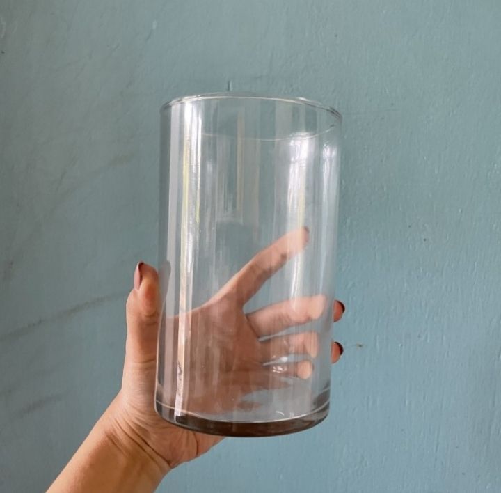 VAS BUNGA KACA / GELAS KACA BESAR / POT TANAMAN / ARTIFISIAL / TERARIUM ...