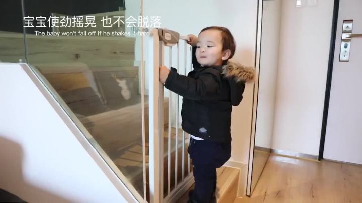 Adjustable Baby Safety Gate Automatic Close Door For Pet Children ...