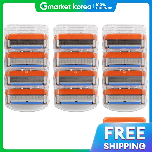 Gillette | Gillette Compatible Fusion Power 5-Blade Razor Blades, 3 ...