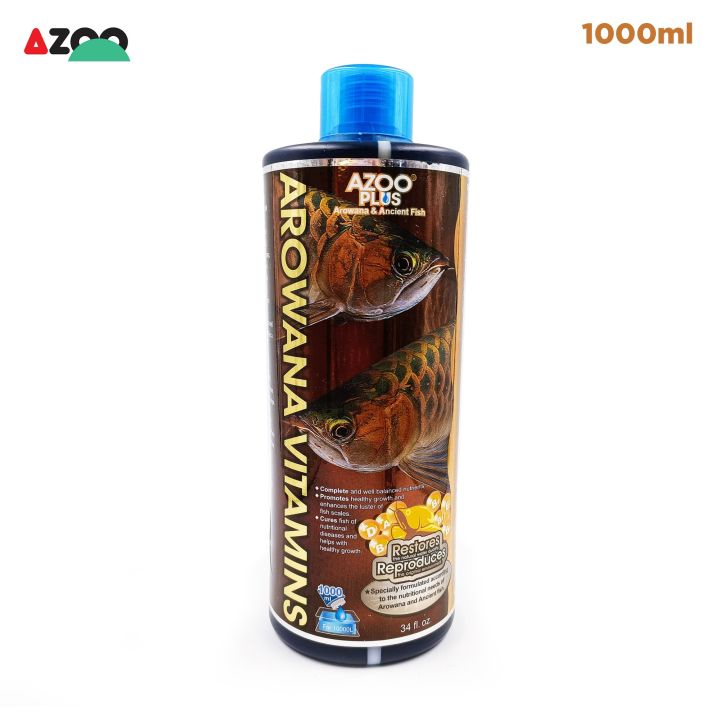 🔥FREE SHIPPING🔥 Azoo Plus Arowana Vital Vitamins 1000ml | Lazada