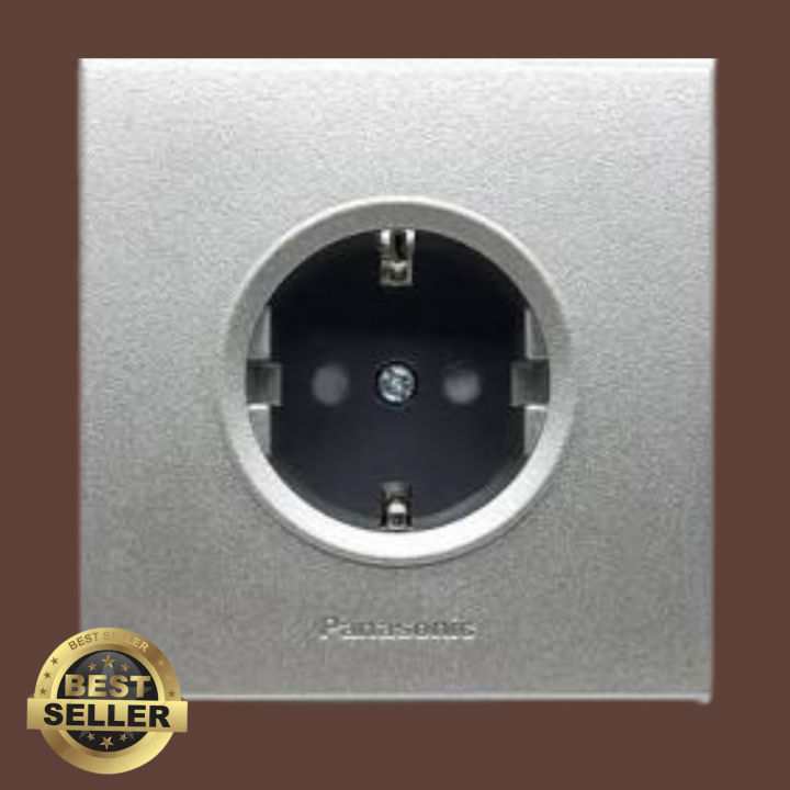Panasonic Silver Stop Kontak Dinding Tanam | Lazada Indonesia