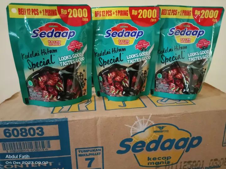 KECAP SEDAAP ECERAN 2000-Kecap Manis Sedaap Sedap Refil kemasan 2000 ...