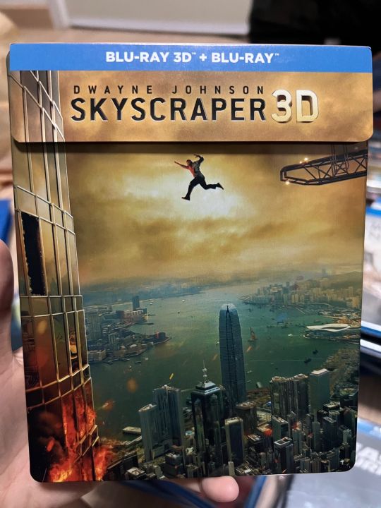Skyscraper (Blu-ray SteelBook 2D+3D แท้) | Lazada.co.th