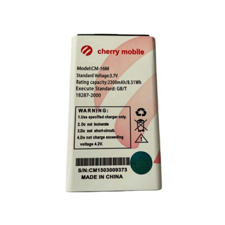 Cm-16m / C17i cherry mobile battery | Lazada PH