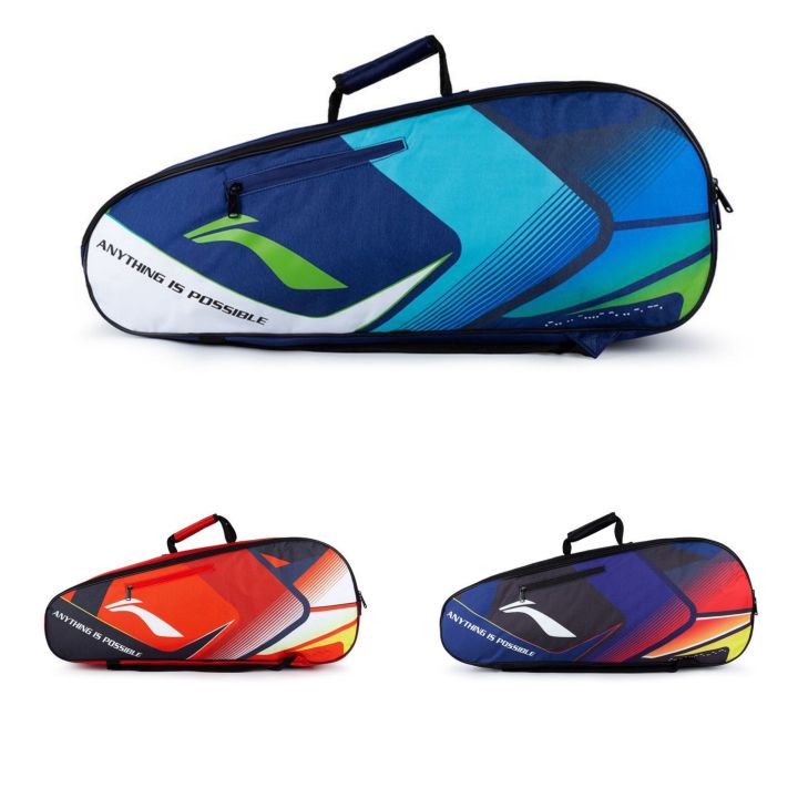LI-NING BADMINTON RACKET BAG ABDS847 2 ZIP | Lazada