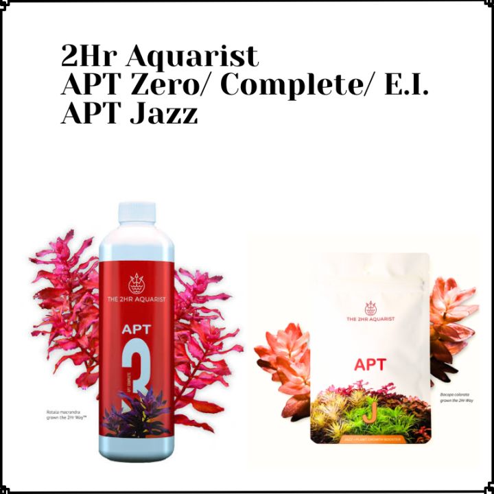2HR Aquarist APT All in One Fertiliser & Root Tabs - APT Zero/ Complete/ EI - Planted Tank ...