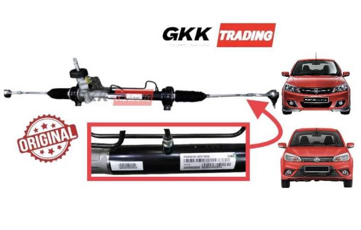 💯ORIGINAL PROTON SAGA BLM FL FLX SAGA VVT NEW STEERING RACK ASSY ...