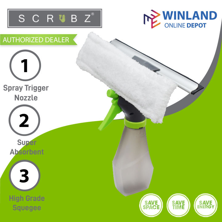 Scrubz Heavy Duty Cleaning Essentials Easy Grip Premium Multi-Function ...