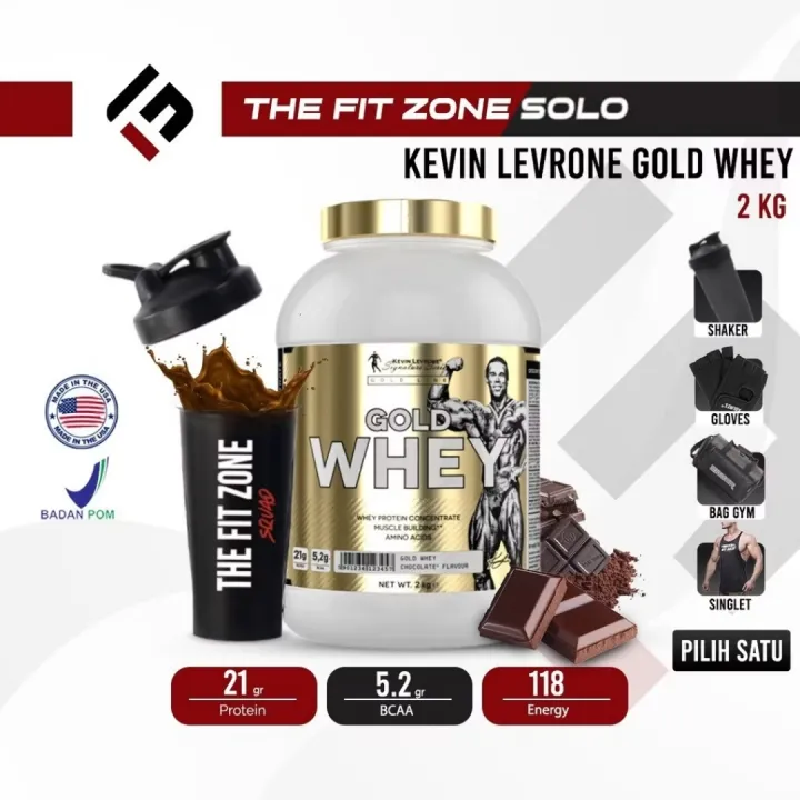 Kevin Levrone Gold Whey 2000 Gram 2 KG Whey Protein Concentrate ...