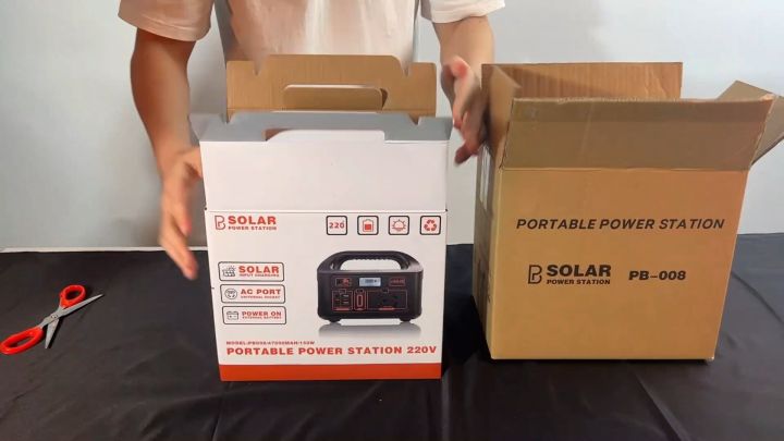 Power Station Solar Portable 220v 150w Fast Charging Solar Generator ...