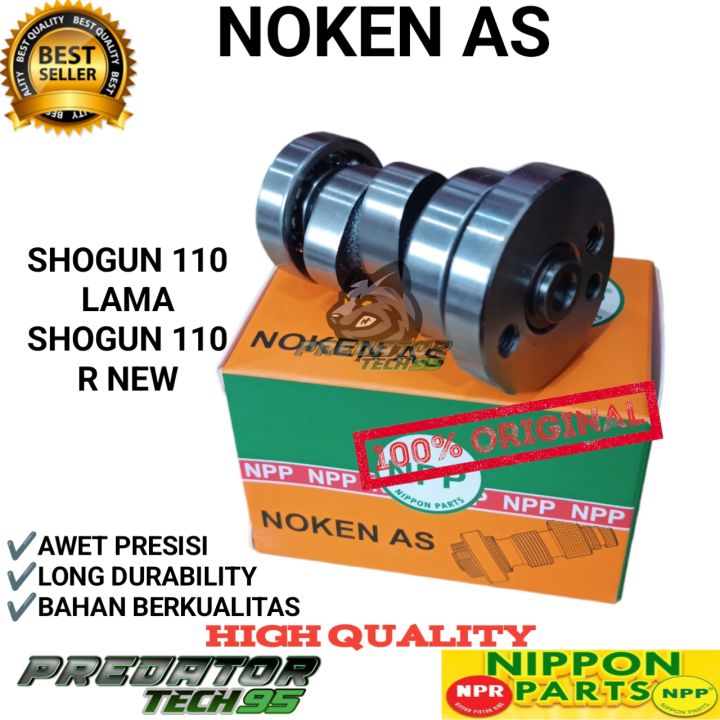 NOKEN AS CAMSHAFT ORIGINAL NPP SUZUKI SHOGUN R 110 OLD NEW HIGH QUALITY | Lazada Indonesia