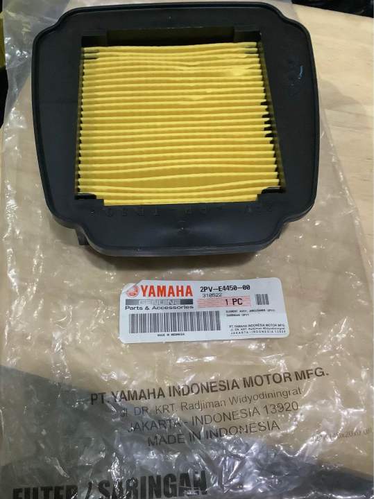 Yamaha sniper 150 air filter original yamaha 2PVE44500000 | Lazada PH