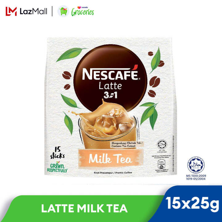 NESCAFE Latte Milk Tea 15x25g | Lazada