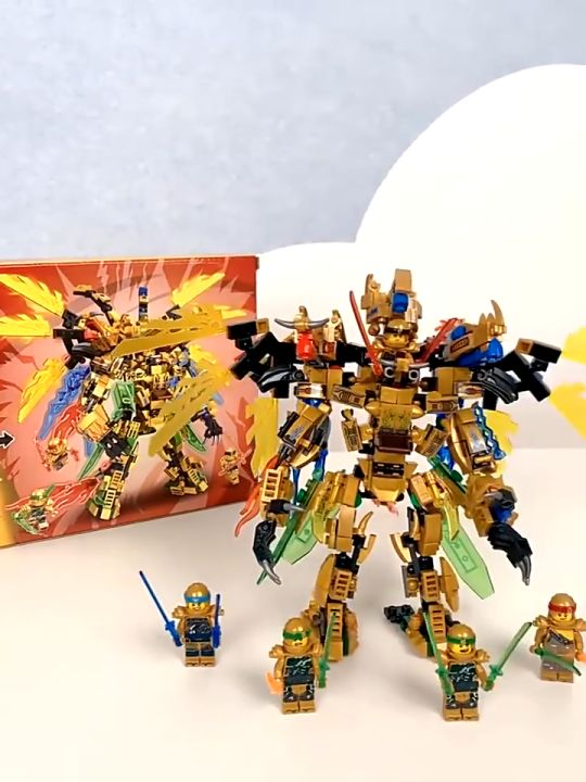 LY ตัวต่อ ชุด ninjago มังกร Phantom Ninja Dragon นินจา มังกร 4in1 ...