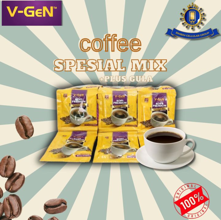 V-GEN KOPI PREMIUM Spesial Mix Kopi+Gula | Lazada Indonesia