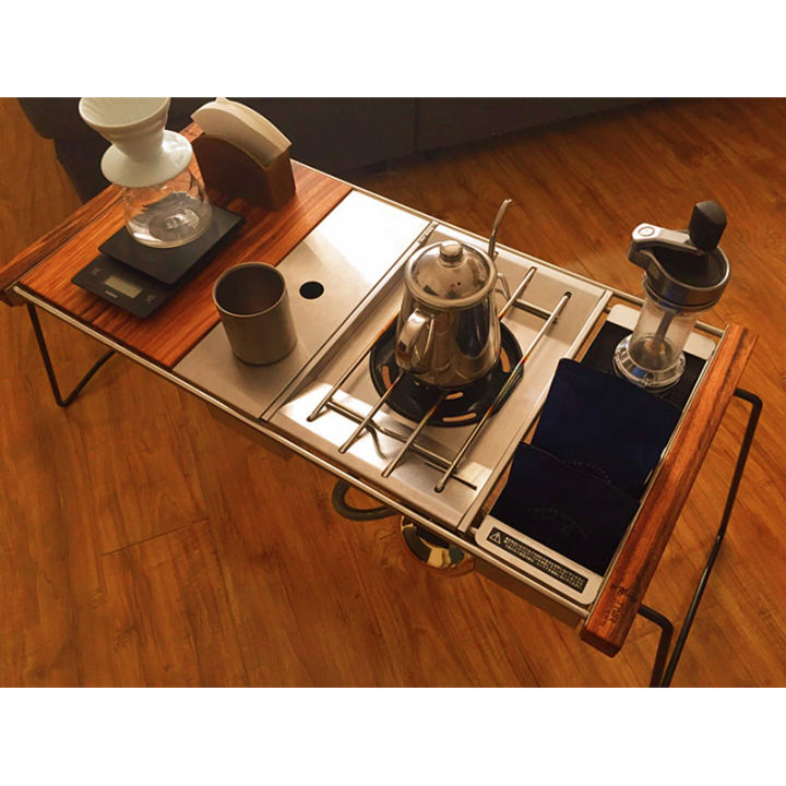 TNR Zebra Folding Table Outdoor Self-Drive Camping IGT Stove Barbecue ...