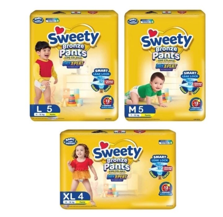 Pempers Sweety Minipack Mini pack M5 L5 XL4 | Lazada Indonesia