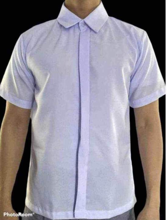 Polo short sleeve uniform barong polo barong tago ang buttons available ...