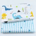 Pure Cotton Cartoon Elephant Dinosaur Fabric Printed Bean Bean Blanket ...