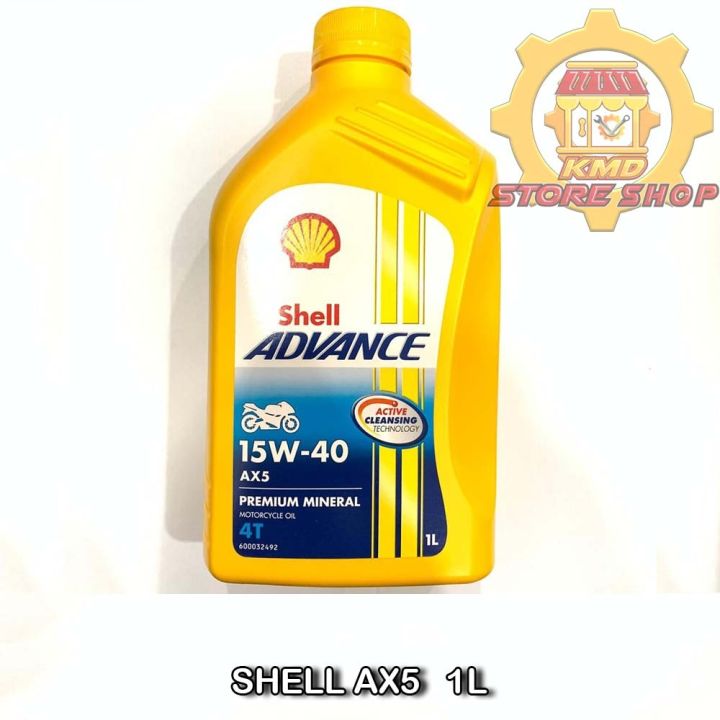 Oli Shell AX5 1L | Shell AX5 1 Liter | Lazada Indonesia